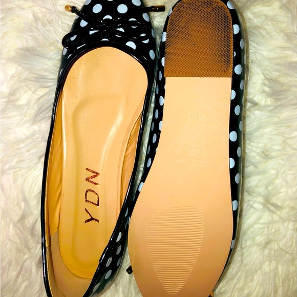 YDN | Shoes | Ydn New Pokadot Ballet Flats | Poshmark